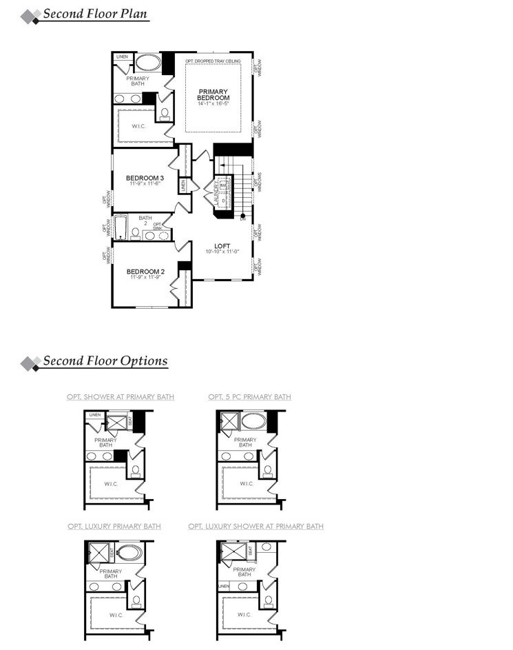 Burke Floor Plan | Build On Your Lot | Eastwood Homes